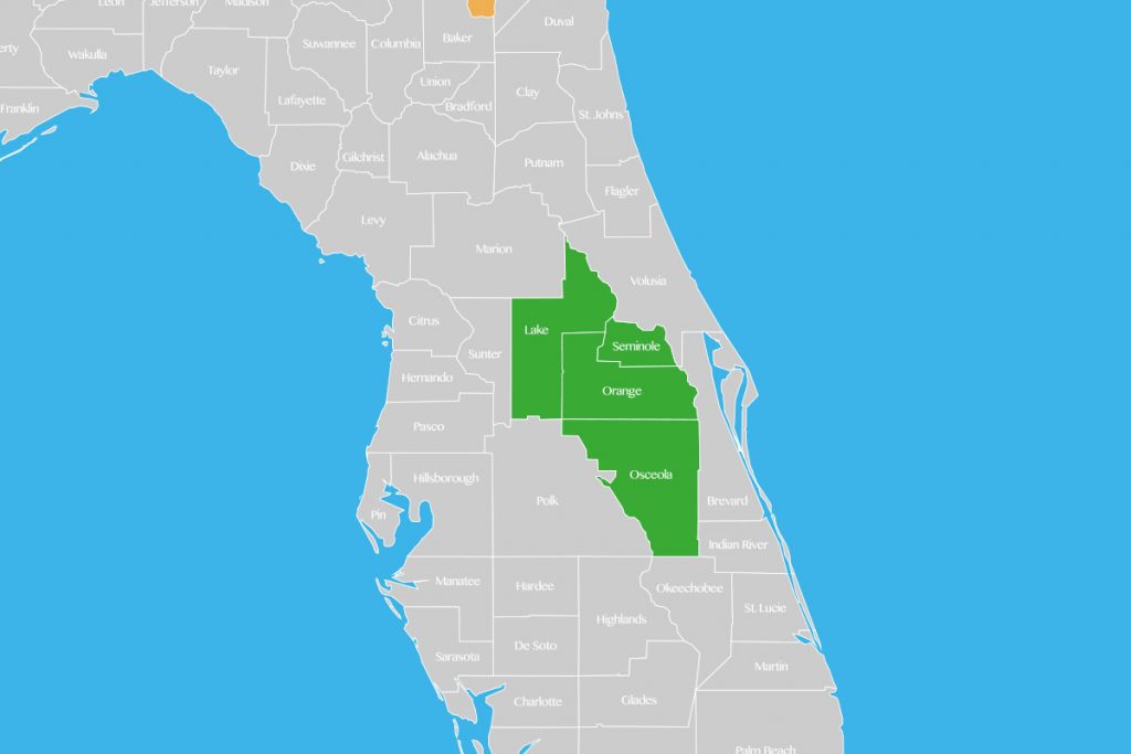 Venues by County – Greater Orlando Sports