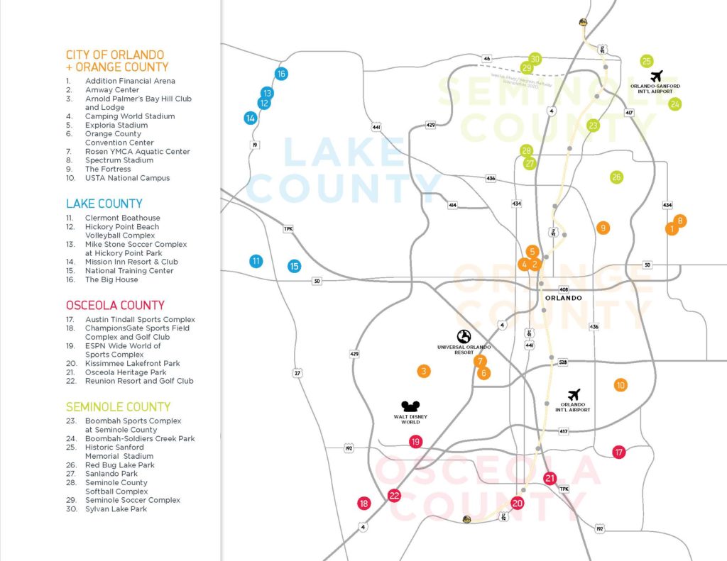 Venues & Facilities – Greater Orlando Sports